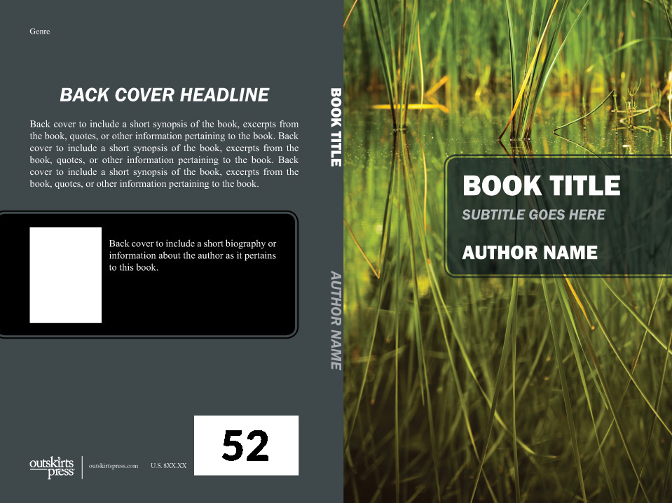 Outskirts Press Professionally Designed Cover Style with Customizable ...