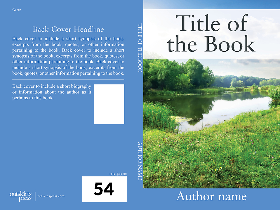 Outskirts Press Professionally Designed Cover Style with Customizable ...