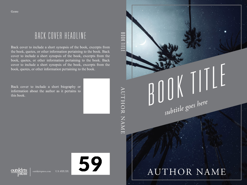 Outskirts Press Professionally Designed Cover Style with Customizable ...