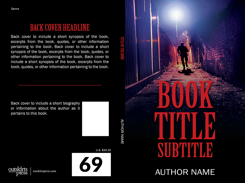 Outskirts Press Professionally Designed Cover Style with Customizable ...