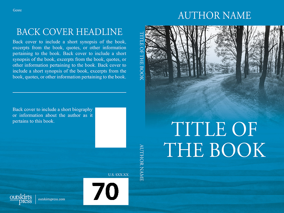 Outskirts Press Professionally Designed Cover Style with Customizable ...